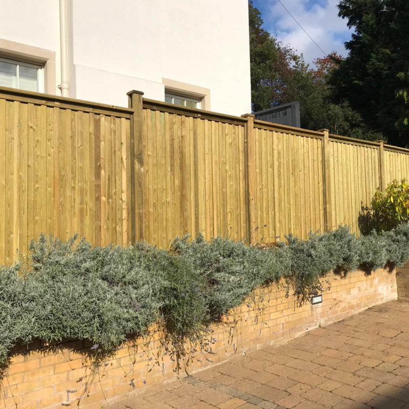 Jacksons Chilham Double Sided Fence Panels : George-Stone Gardens