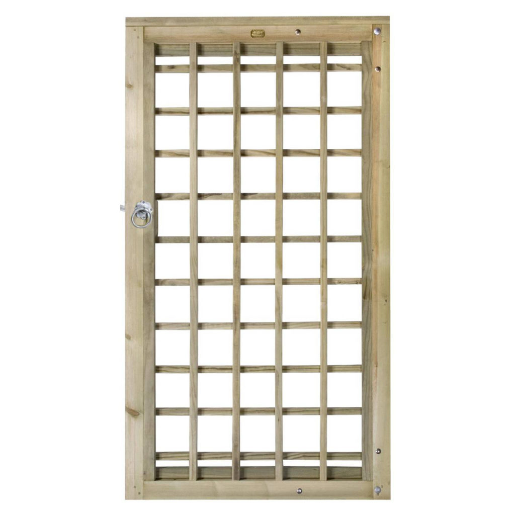 Jacksons Wooden Trellis Gates – George-Stone Gardens